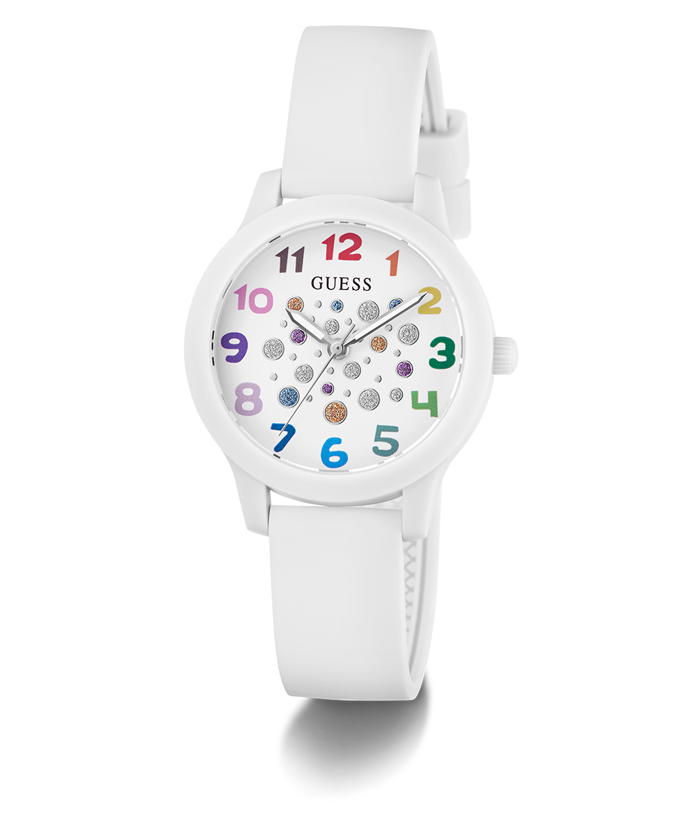 GUESS Kids White Analog Watch - GK0014L2 | GUESS Watches US
