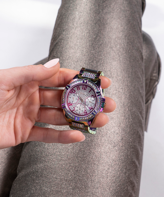 GUESS Ladies Iridescent Multi-function Watch - GW0044L1 | GUESS Watches US