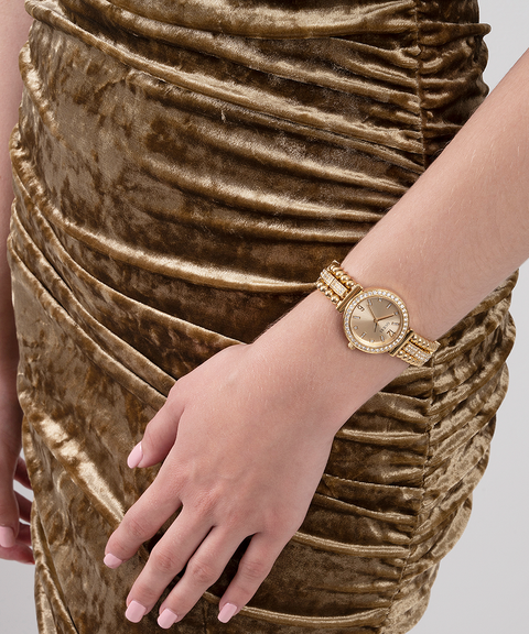 GUESS Ladies Gold Tone Analog Watch - GW0401L2 | GUESS Watches US