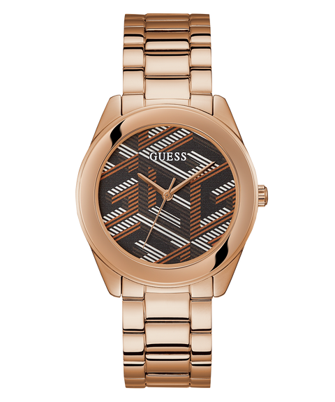 GUESS Ladies Rose Gold Tone Analog Watch - GW0607L3 | GUESS Watches US