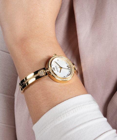 GUESS Ladies Gold Tone Analog Watch - GW0655L2 | GUESS Watches US