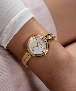 GUESS Ladies Gold Tone Analog Watch - GW0655L2 | GUESS Watches US