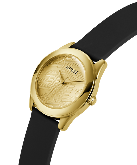 GUESS Ladies Black Gold Tone Analog Watch - GW0665L1 | GUESS Watches US
