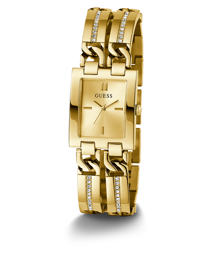 GUESS Ladies Gold Tone Analog Watch - GW0668L2 | GUESS Watches US