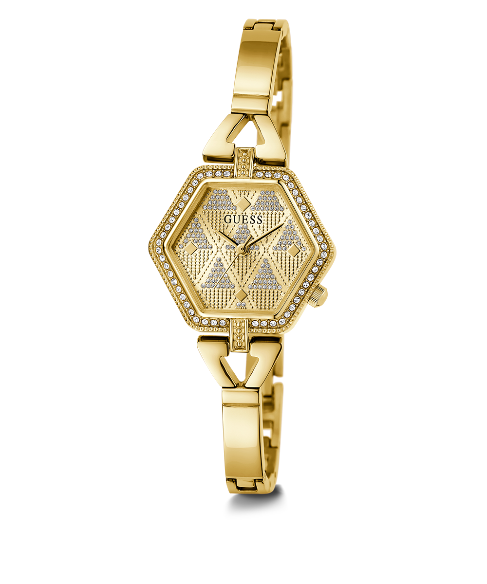 GUESS Ladies Gold Tone Analog Watch - GW0680L2 | GUESS Watches US