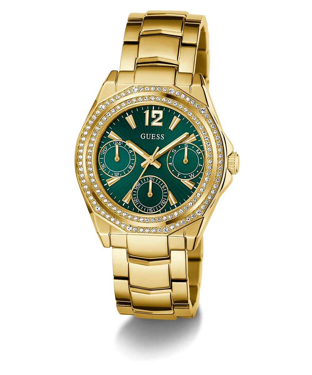GUESS Ladies Gold Tone Multi-function Watch - GW0685L5 | GUESS Watches US