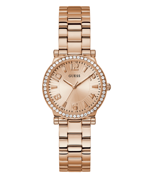 GUESS Ladies Rose Gold Tone Analog Watch - GW0686L3 | GUESS Watches US