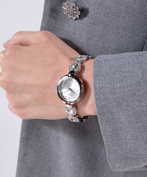 GUESS Ladies Silver Tone Analog Watch - GW0757L1 | GUESS Watches US