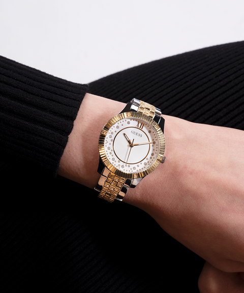 GUESS Ladies 2-Tone Analog Watch - GW0765L1 | GUESS Watches US
