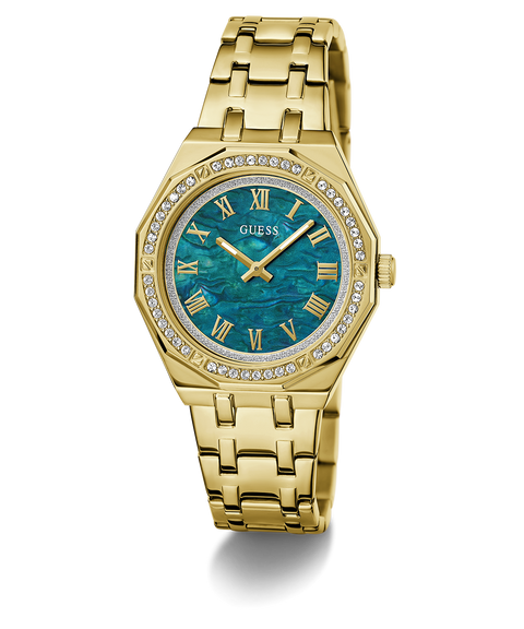 GUESS Ladies Gold Tone Analog Watch - GW0770L2 | GUESS Watches US