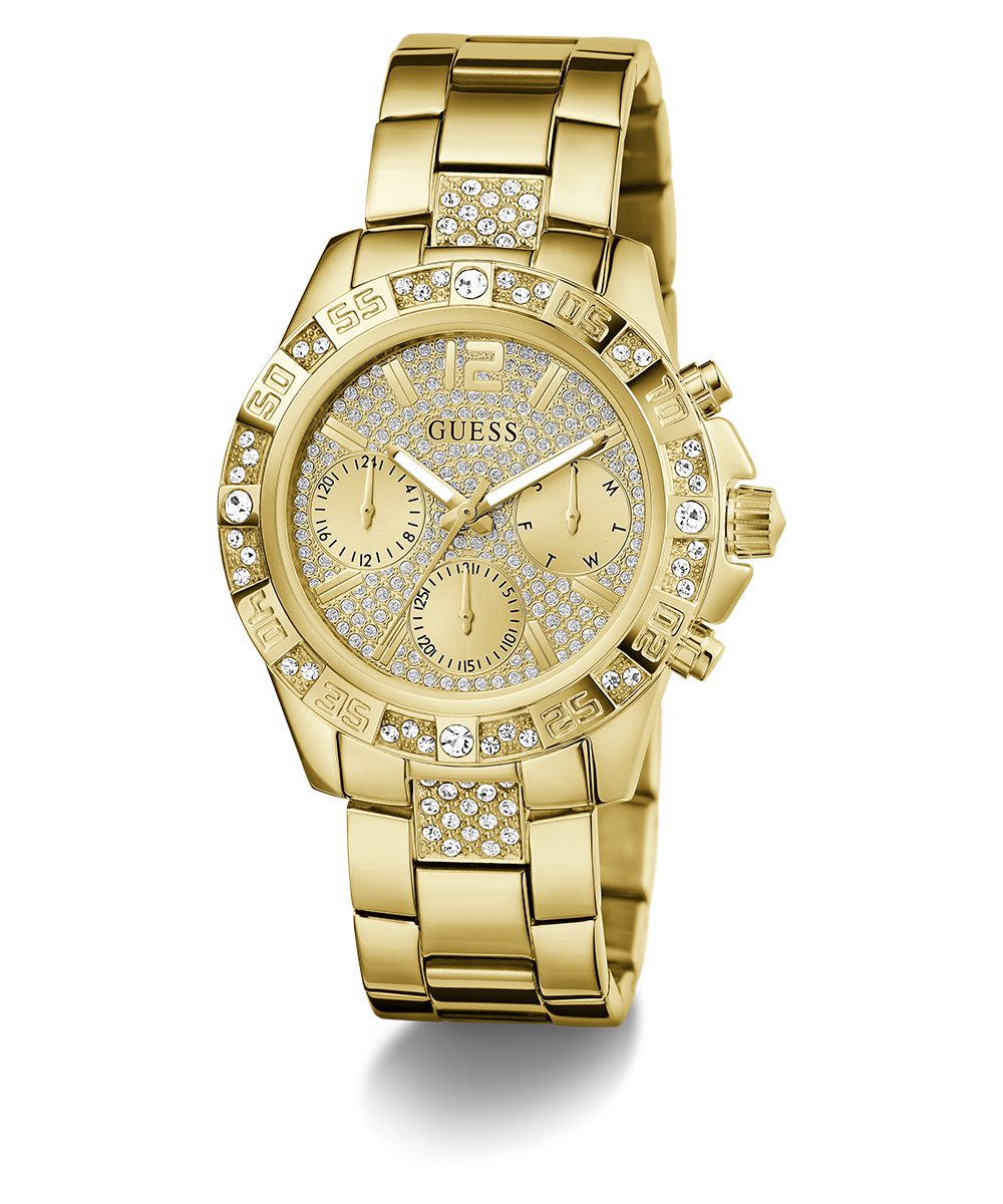 GUESS Ladies Gold Tone Multi-function Watch - GW0771L2 | GUESS Watches US