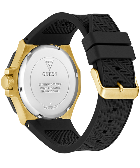 GUESS Mens Black Gold Tone Multi-function Watch - GW0853G2 | GUESS ...