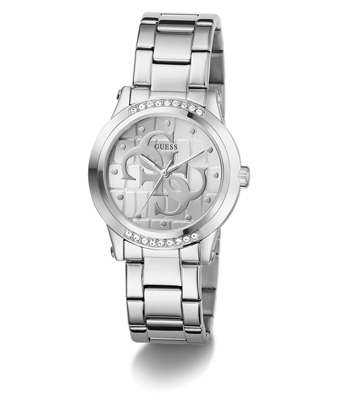 GUESS Ladies Silver Tone Analog Watch - GW0861L1 | GUESS Watches US