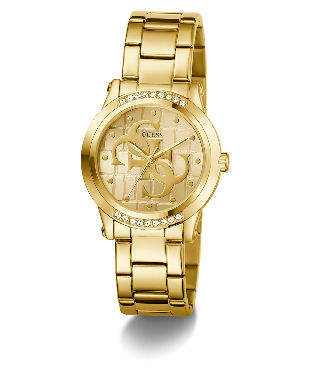 GUESS Ladies Gold Tone Analog Watch - GW0861L2 | GUESS Watches US