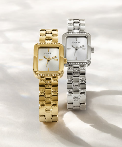GUESS Ladies Silver Tone Analog Watch - GW0865L1 | GUESS Watches US