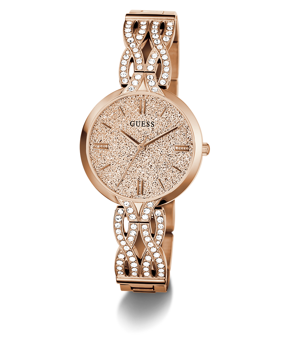 GUESS Ladies Rose Gold Tone Analog Watch - GW0868L4 | GUESS Watches US