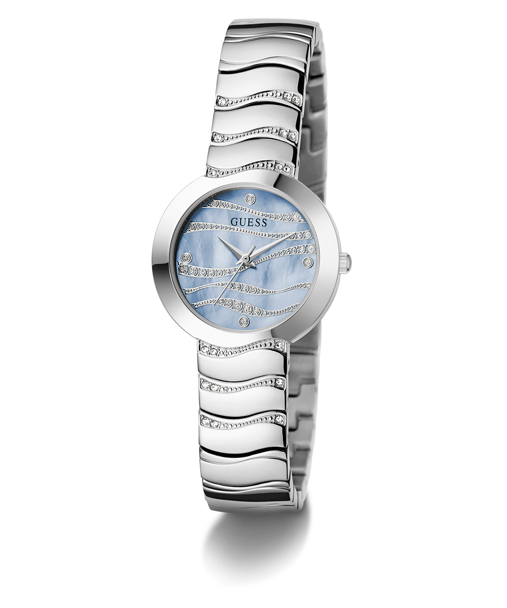 GUESS Ladies Silver Tone Analog Watch - GW0871L1 | GUESS Watches US