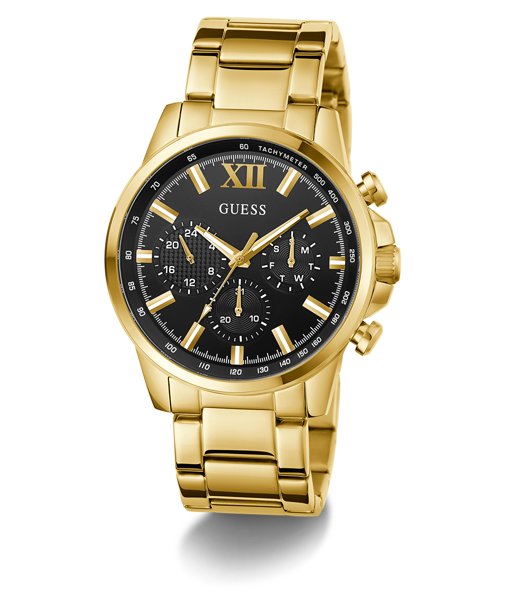GUESS Mens Gold Tone Multi-function Watch - GW0900G3 | GUESS Watches US