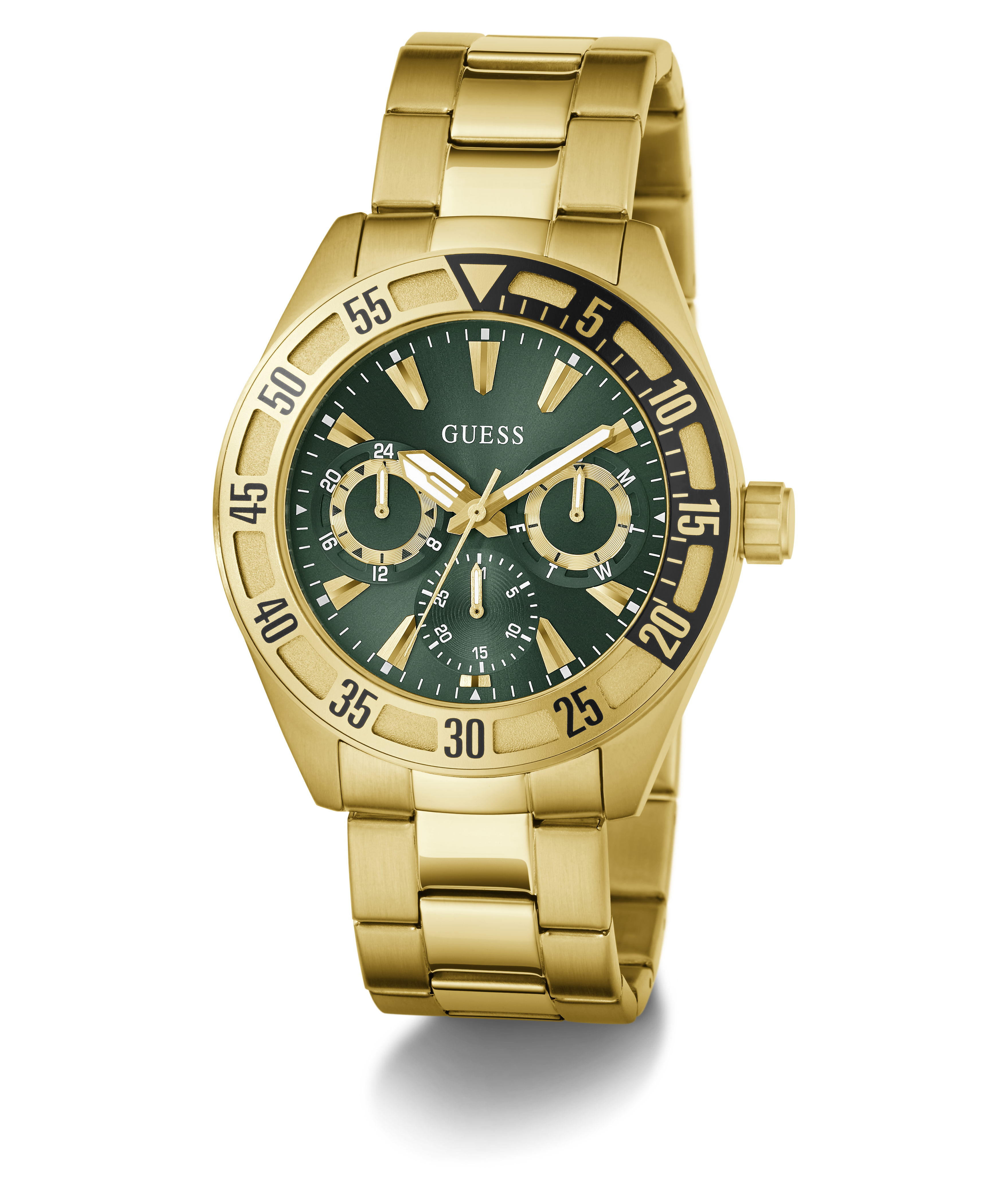 GUESS Mens Gold Tone Multi-function Watch - GW0904G2 | GUESS Watches US