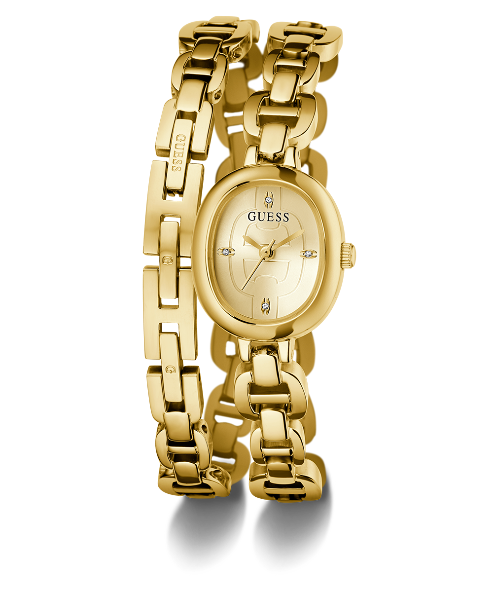 GUESS Ladies Gold Tone Analog Watch - GW0940L2 | GUESS Watches US