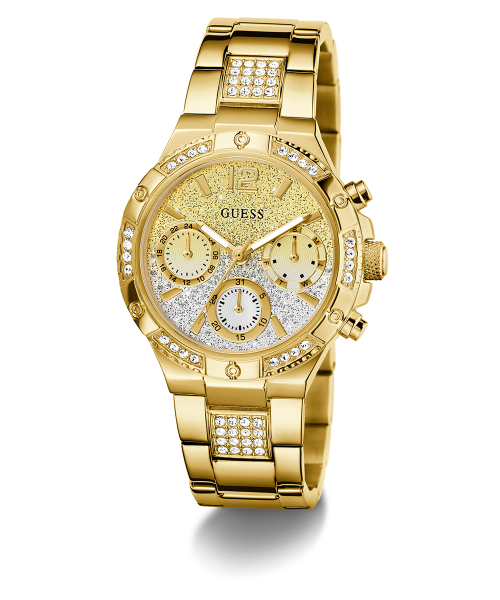 GUESS Ladies Gold Tone Multi-function Watch - GW0950L2 | GUESS Watches US