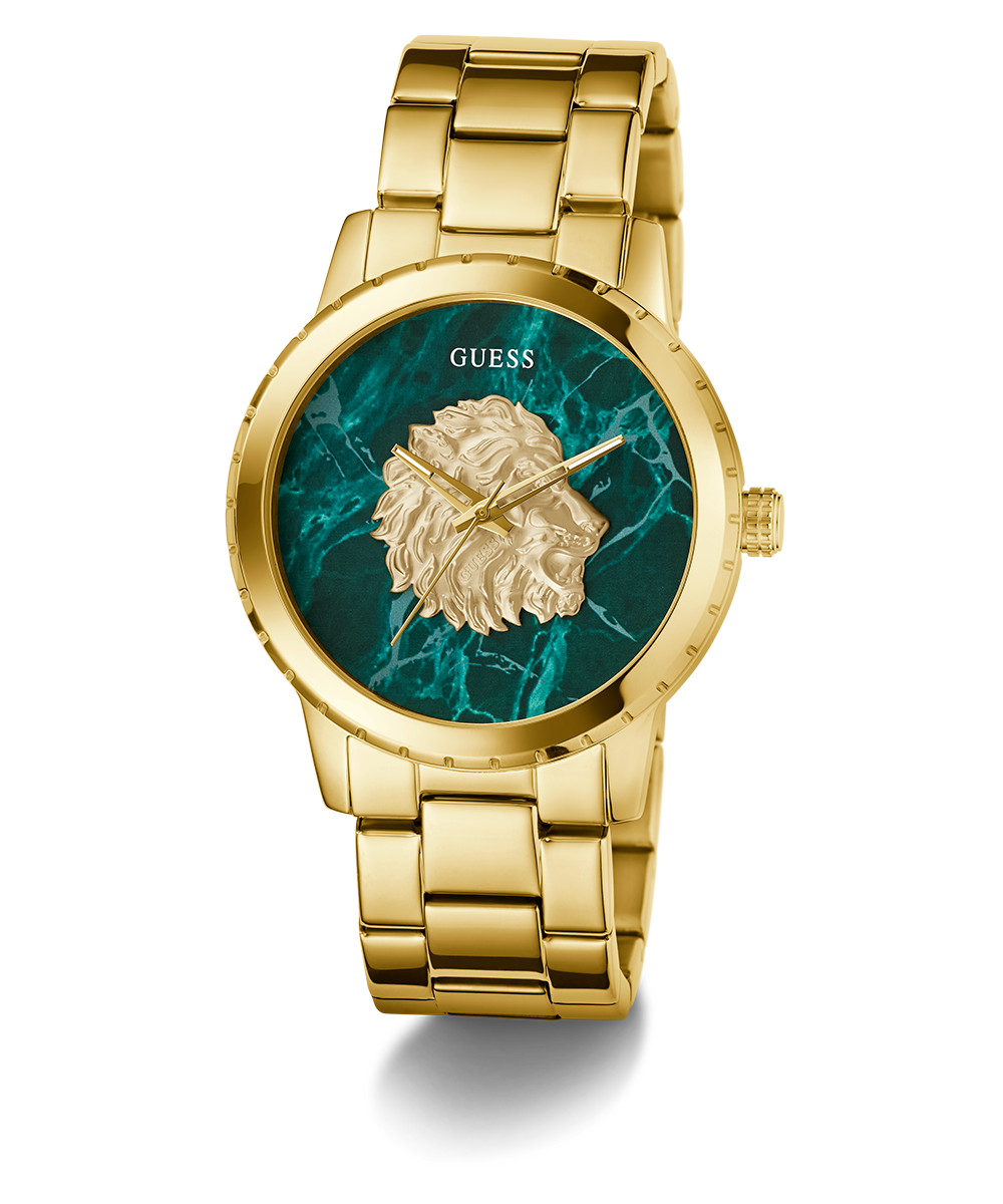 GUESS Mens Gold Tone Analog Watch - GW0958G2 | GUESS Watches US