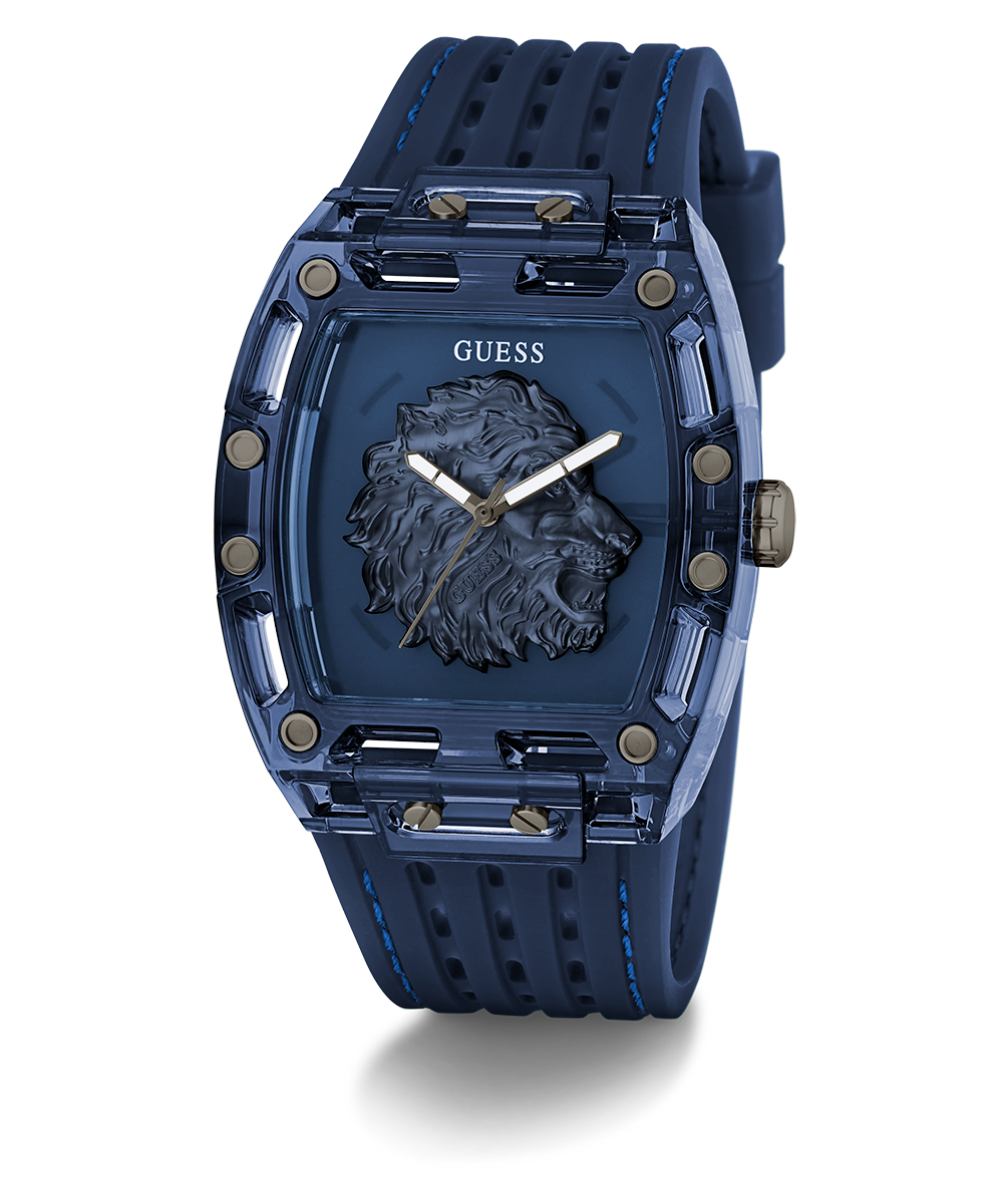 GUESS Mens Blue Analog Watch - GW0959G1 | GUESS Watches US