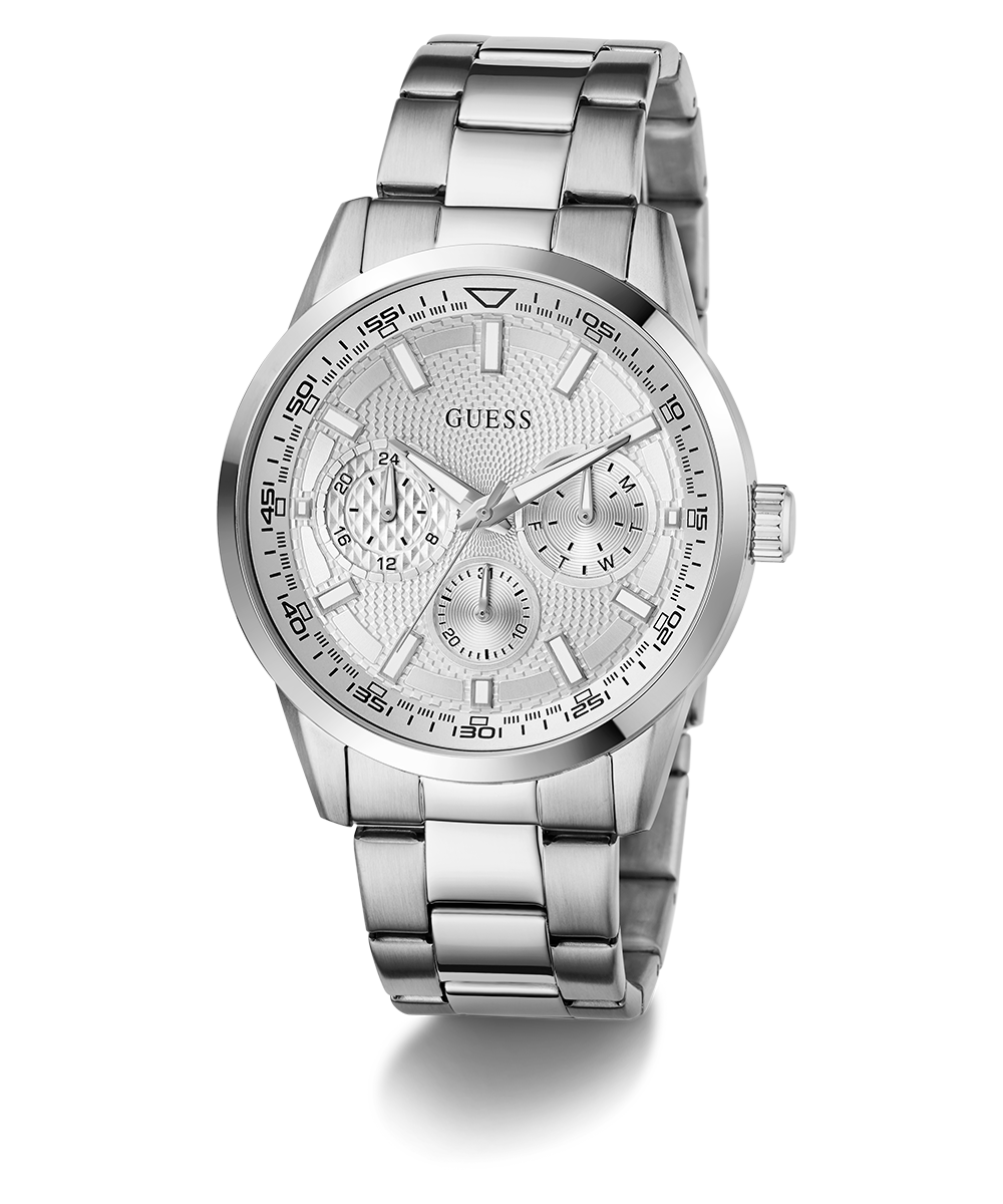 GUESS Mens Silver Tone Multi-function Watch - GW0963G1 | GUESS Watches US
