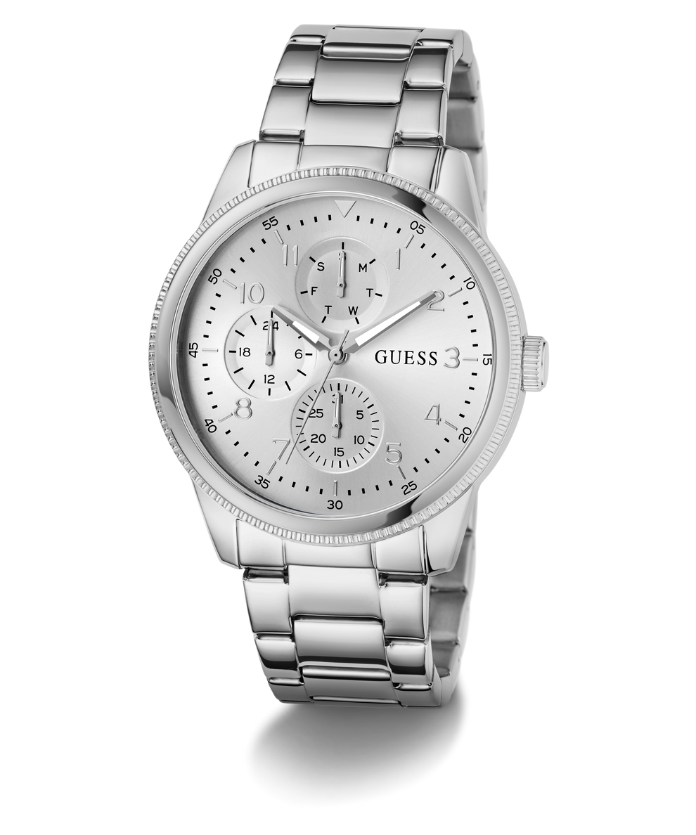 GUESS Mens Silver Tone Multi-function Watch - GW0970G7 | GUESS Watches US
