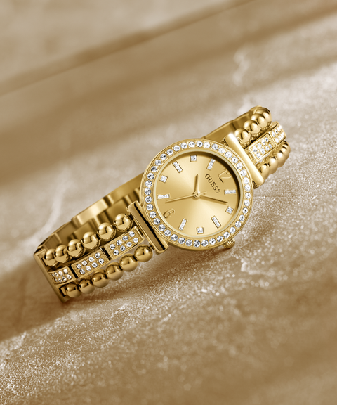 GUESS Ladies Gold Tone Analog Watch - GW0401L2 | GUESS Watches US