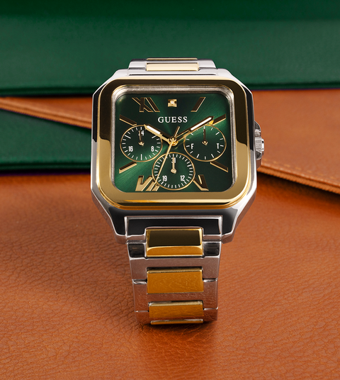 GUESS Mens Black Gold Multi-function Watch - GW0571G3 | GUESS Watches US