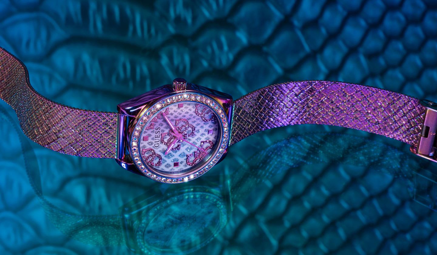 GUESS Ladies Iridescent Analog Watch - GW0748L3 | GUESS Watches US