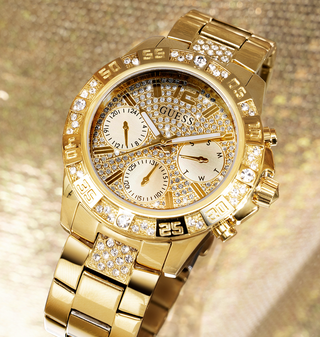 GUESS Ladies Gold Tone Multi-function Watch - GW0771L2 | GUESS Watches US