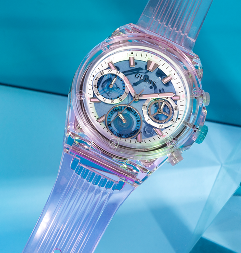 ECO FRIENDLY 2-TONE BIO-BASED WATCH - GW0438L6 | GUESS Watches US