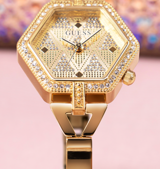 GUESS Ladies Gold Tone Analog Watch - GW0680L2 | GUESS Watches US