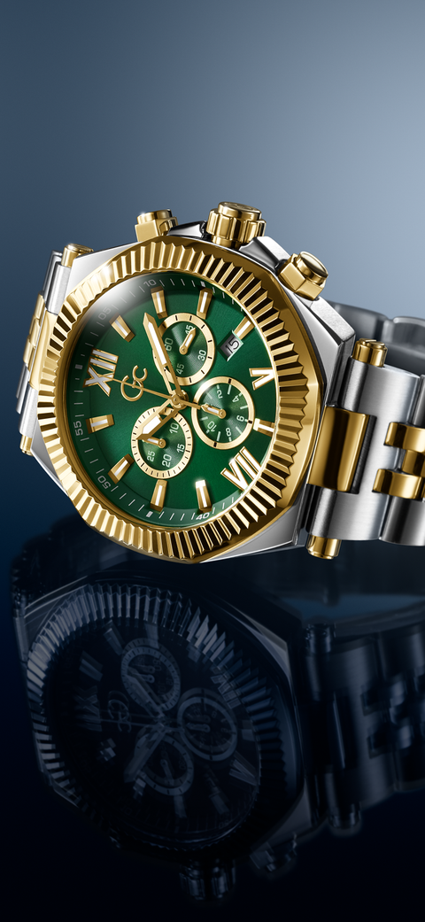Gc Atlas Chrono Metal - Z66003G9 | GUESS Watches US