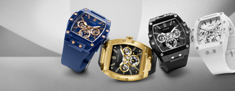 GUESS Mens Clear Multi-function Watch - GW0203G1 | GUESS Watches US