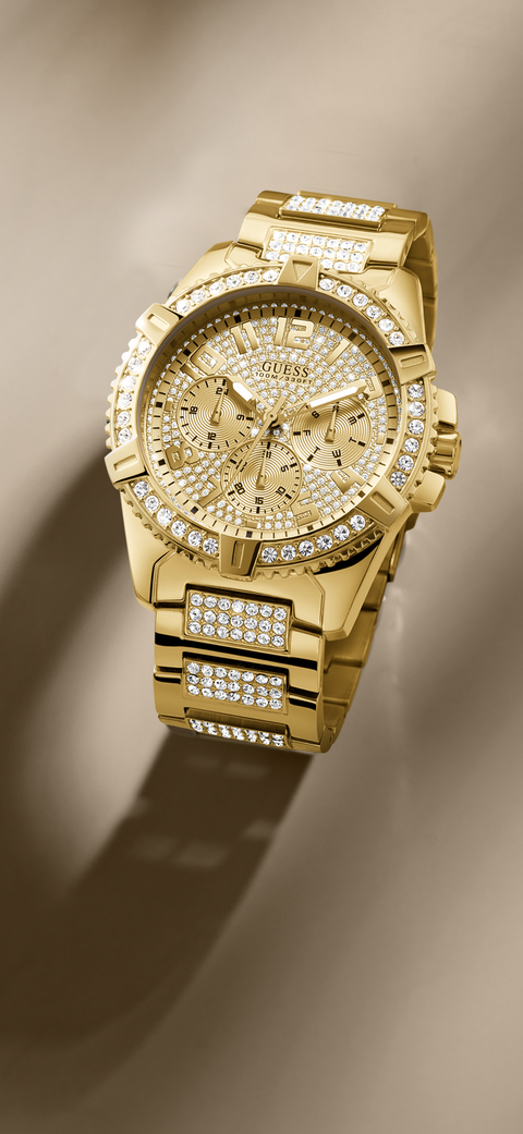 GUESS Mens Gold Tone Multi-function Watch - U0799G2 | GUESS Watches US