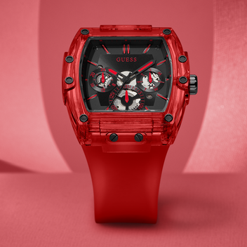 GUESS Mens Clear Multi-function Watch - GW0499G8 | GUESS Watches US