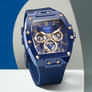 GUESS Mens Clear Multi-function Watch - GW0499G3 | GUESS Watches US