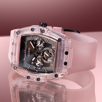 GUESS Mens Clear Multi-function Watch - GW0203G1 | GUESS Watches US