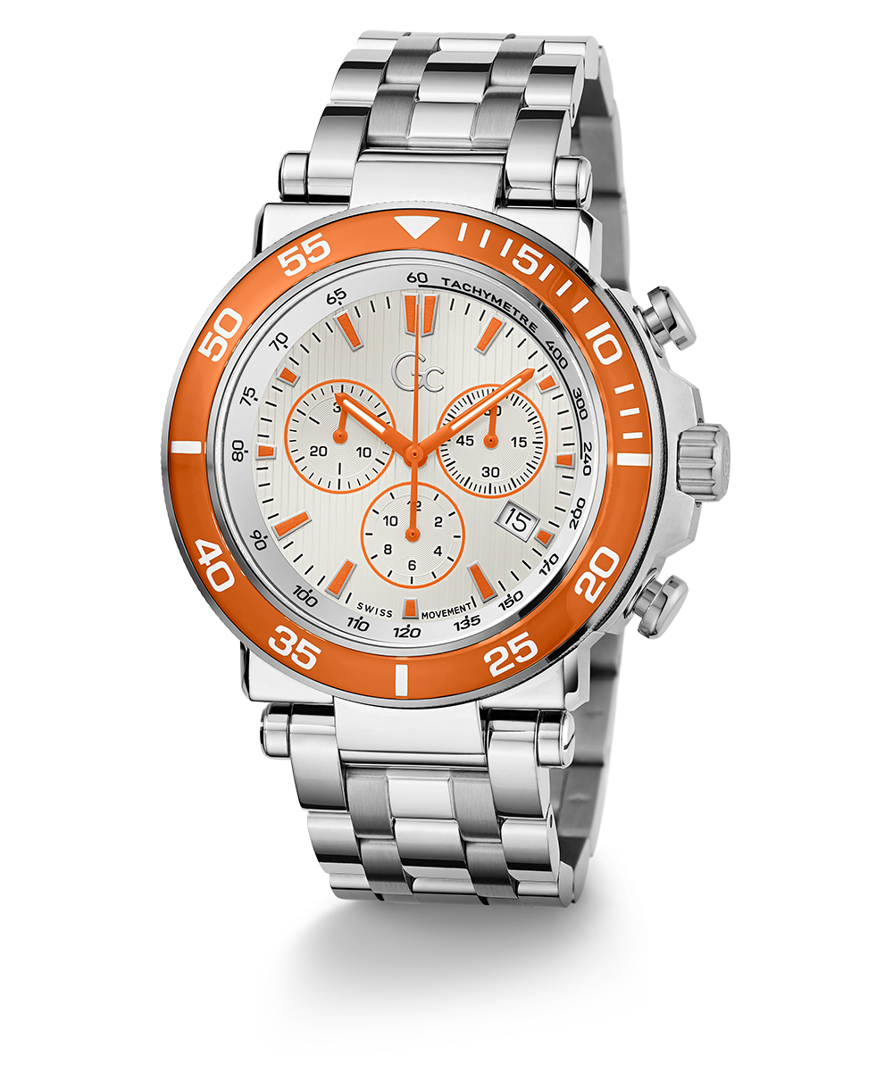 Gc One Sport Chrono Metal - Z14010G1MF | GUESS Watches US
