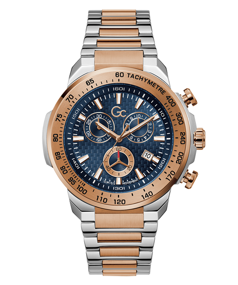 Gc First Class Chrono Metal - Z35001G7MF | GUESS Watches US