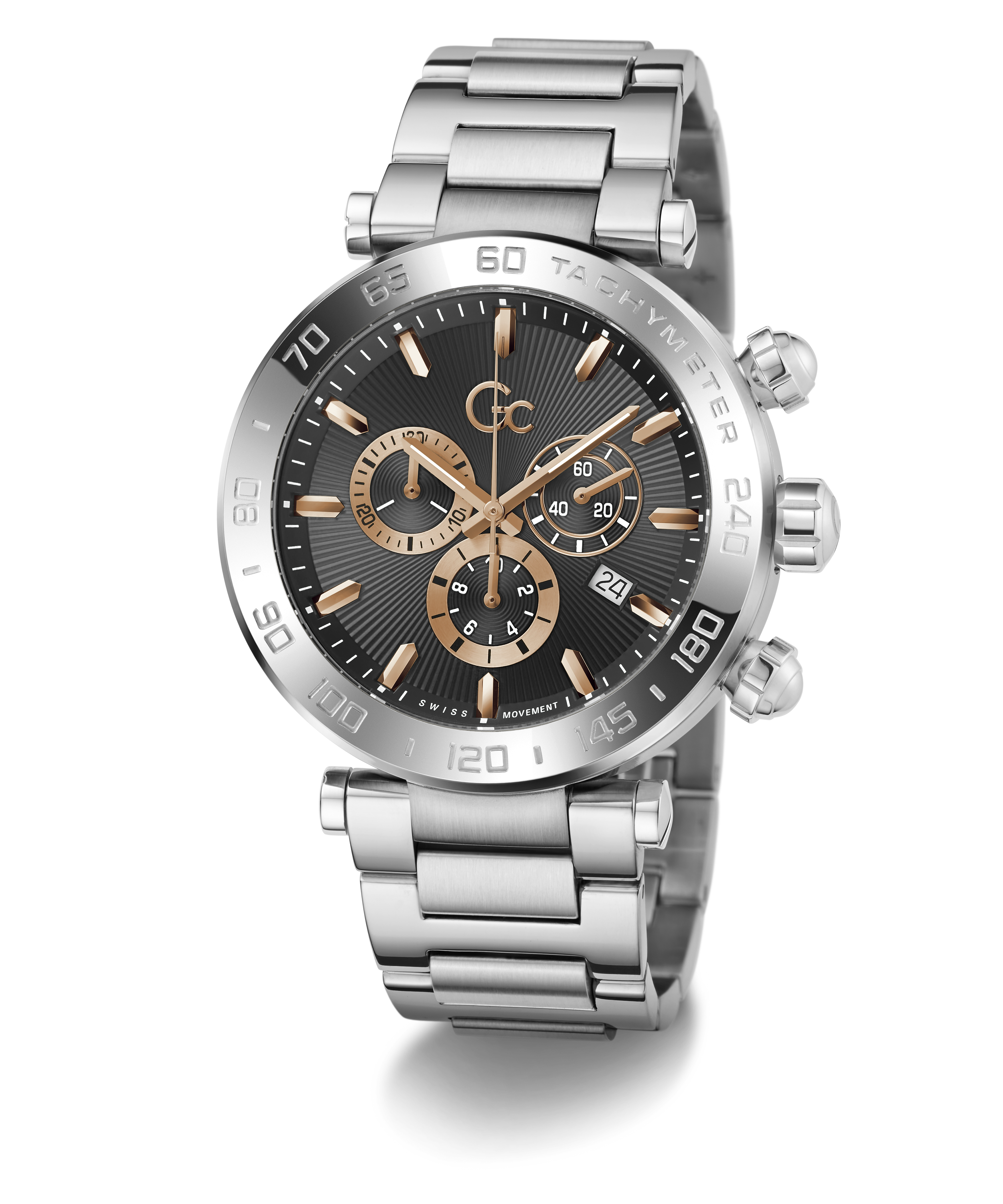 Gc Select Chrono Metal - Z50001G7MF | GUESS Watches US