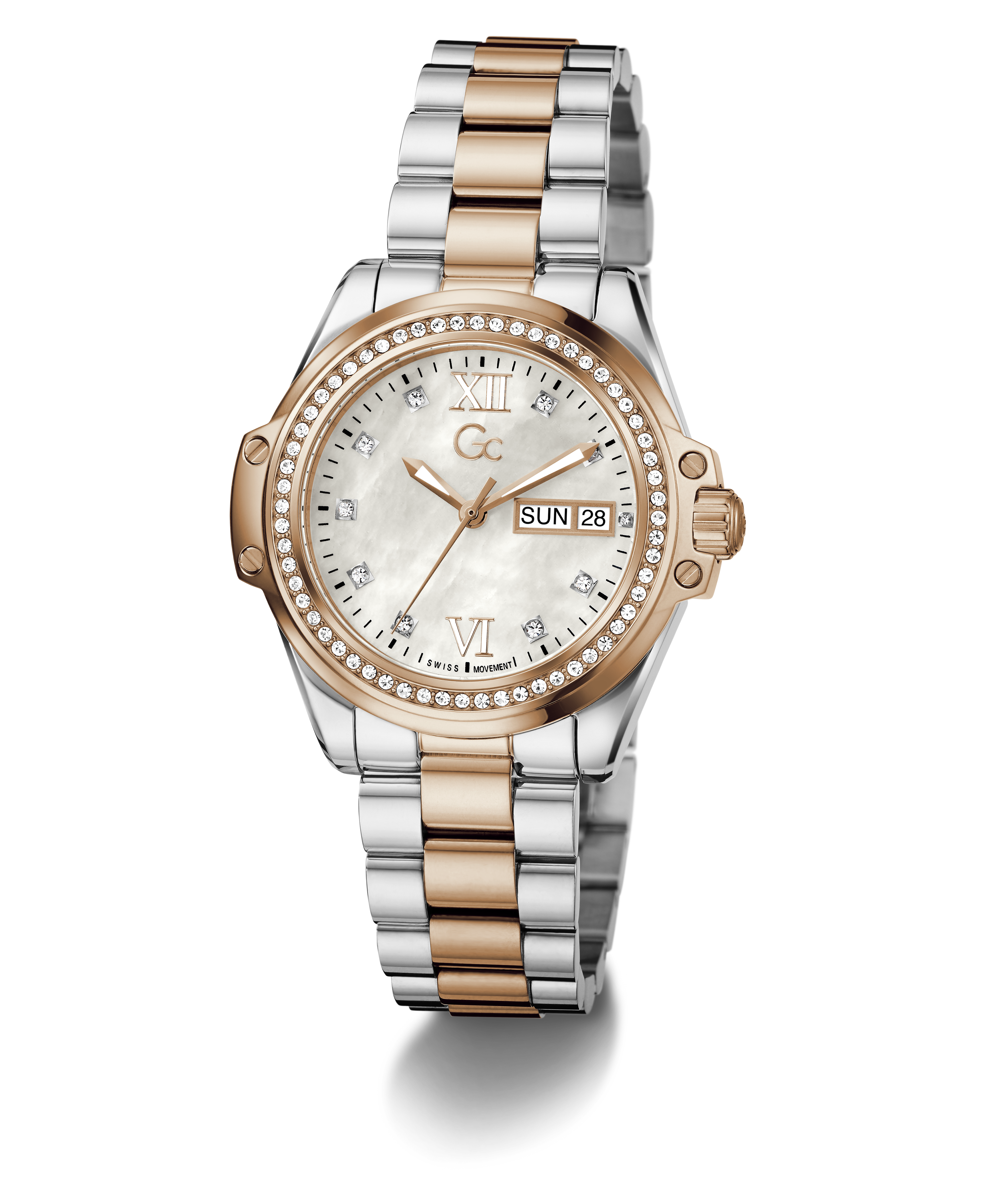 Gc Bolt Lady Mid Size Metal - Z53001L1 | GUESS Watches US
