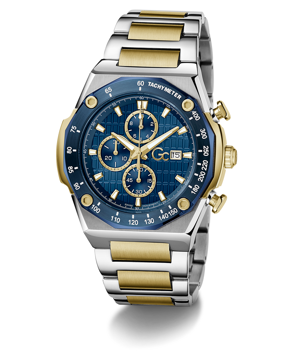 Gc IdolSport Chrono Metal - Z68001G7 | GUESS Watches US