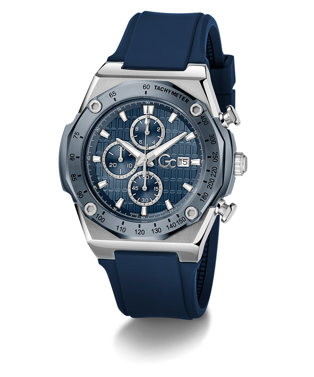 Gc IdolSport Chrono Silicone - Z68003G7 | GUESS Watches US