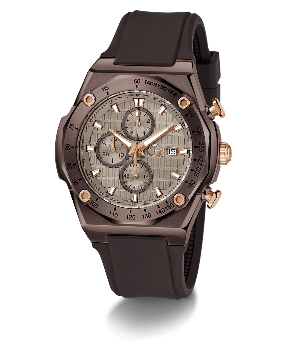 Gc IdolSport Chrono Silicone - Z68005G1 | GUESS Watches US