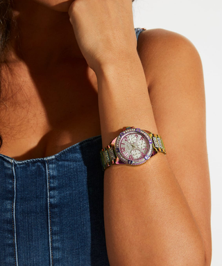 GUESS Ladies Iridescent Multi-function Watch - GW0044L1 | GUESS Watches US