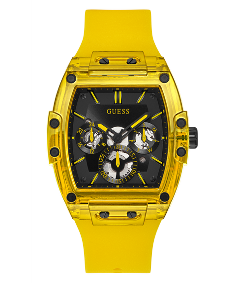 GUESS Mens Yellow Multi-function Watch - GW0203G6 | GUESS Watches US